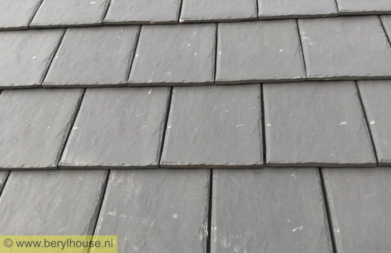 Dakpannen antraciet rustiek VLAKKE DAKPAN 20,5 (per m2) – Beryl House